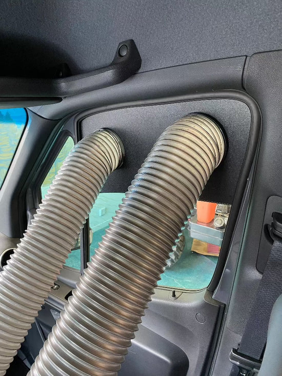 EcoFlow Wave 2 & 3 Window Vent – ABS Vent with Bug Mesh for Sprinter,